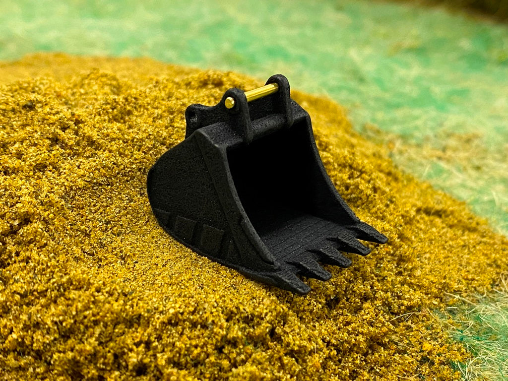 1:50 Scale Plastic 20+ Ton 5 Tooth Bucket – CiModels